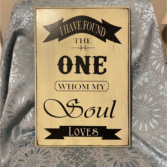 Wall Decor | Vintage Love Sign | Poshmark